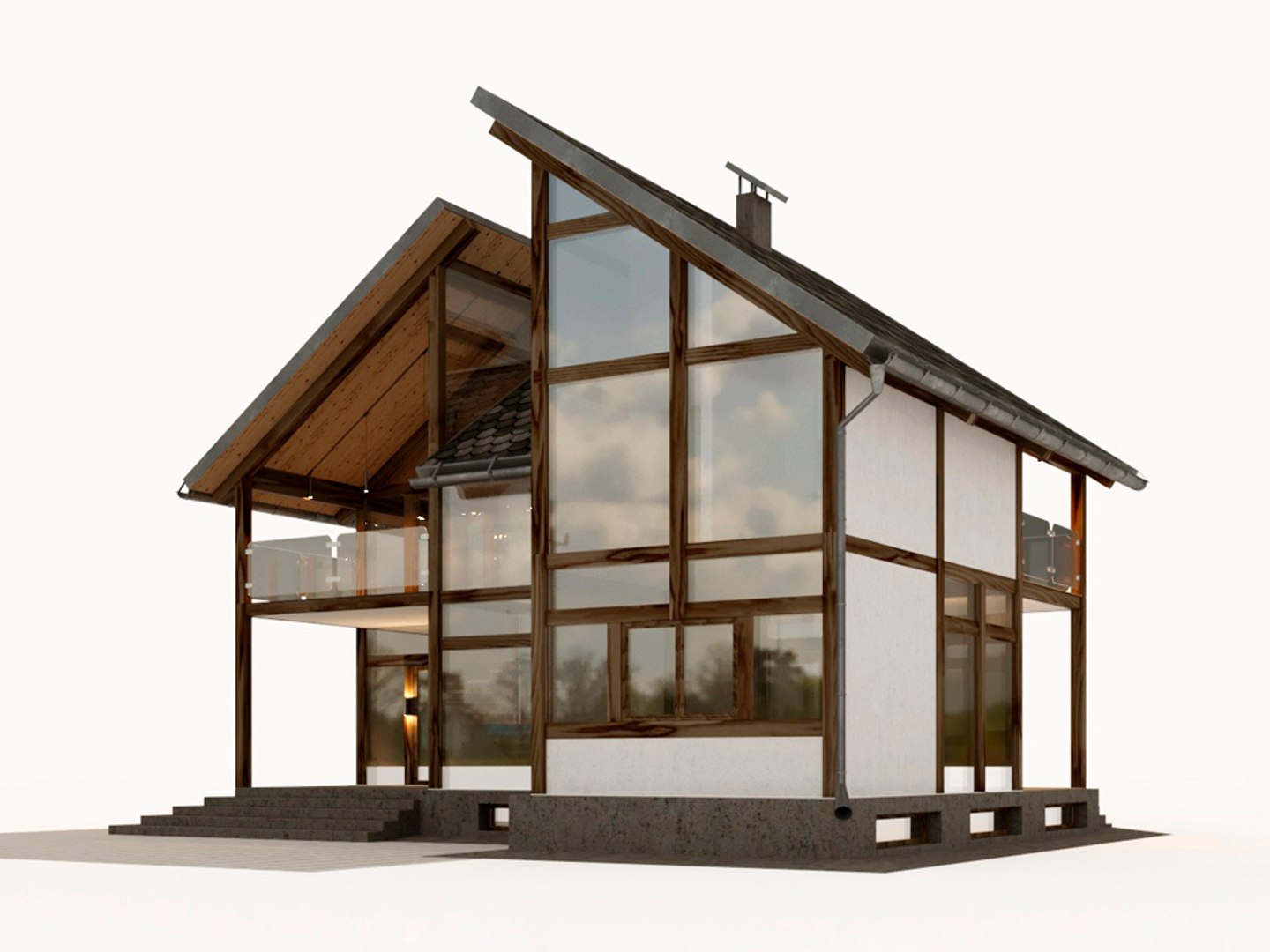 3D Half-timbered House Model - TurboSquid 1332442