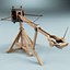 3d Model Rome Ballista Scorpion