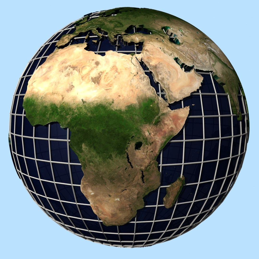 3d Globe Animation Mht-01 Model
