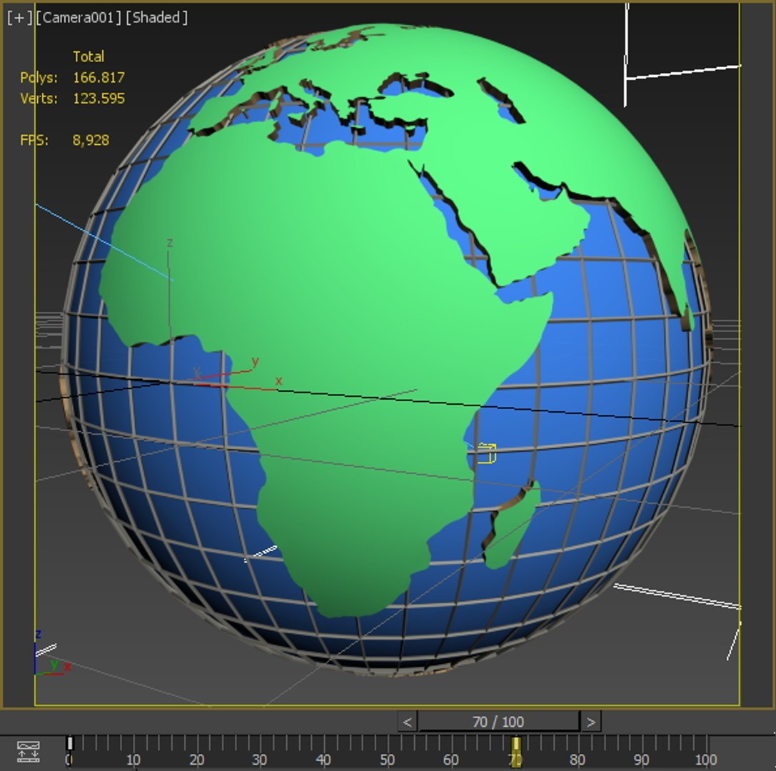 3d Globe Animation Mht-01 Model
