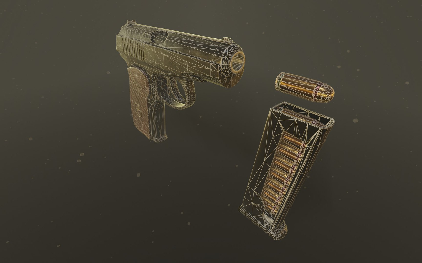 Makarov pm 3D model - TurboSquid 1470080