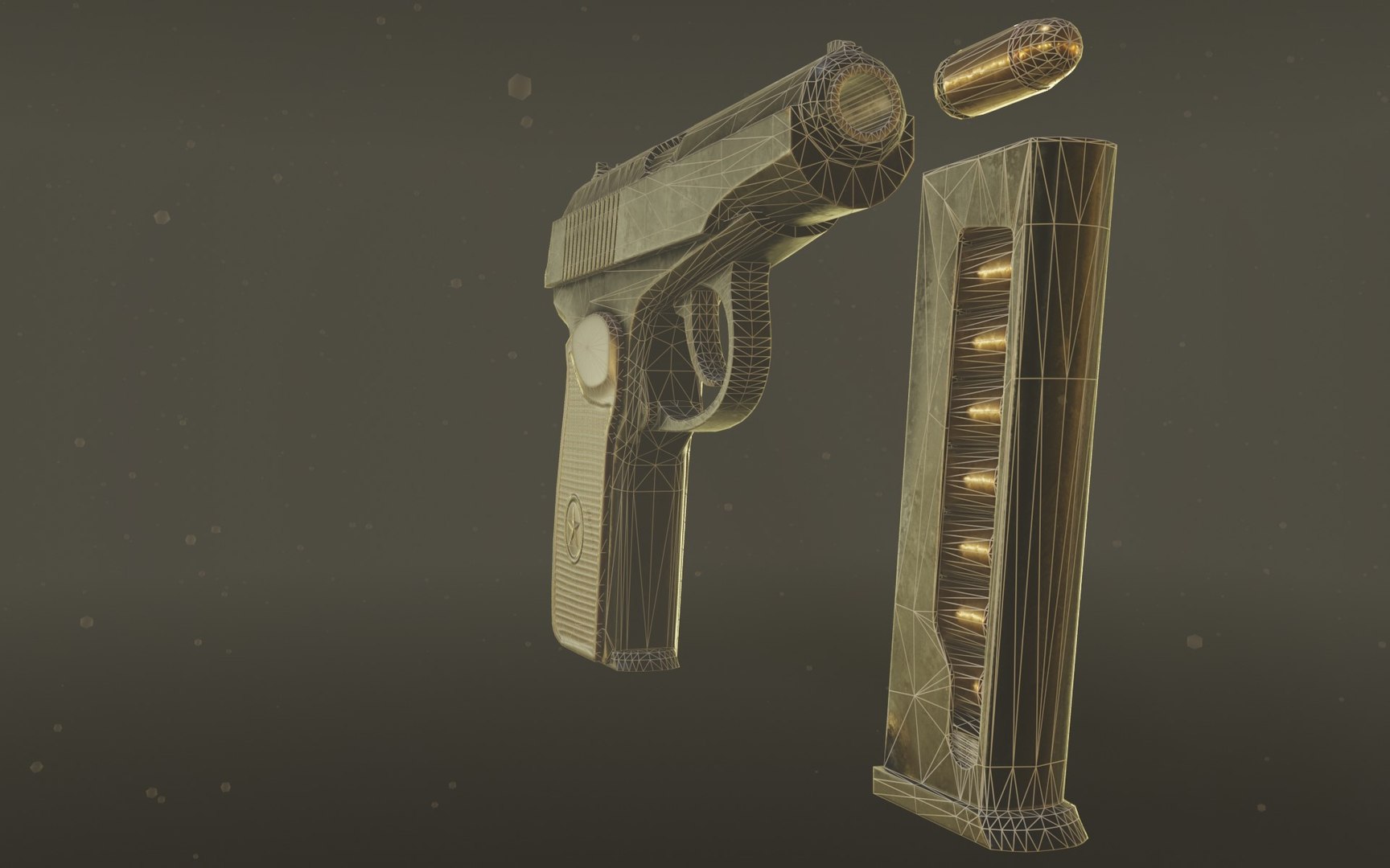 Makarov pm 3D model - TurboSquid 1470080