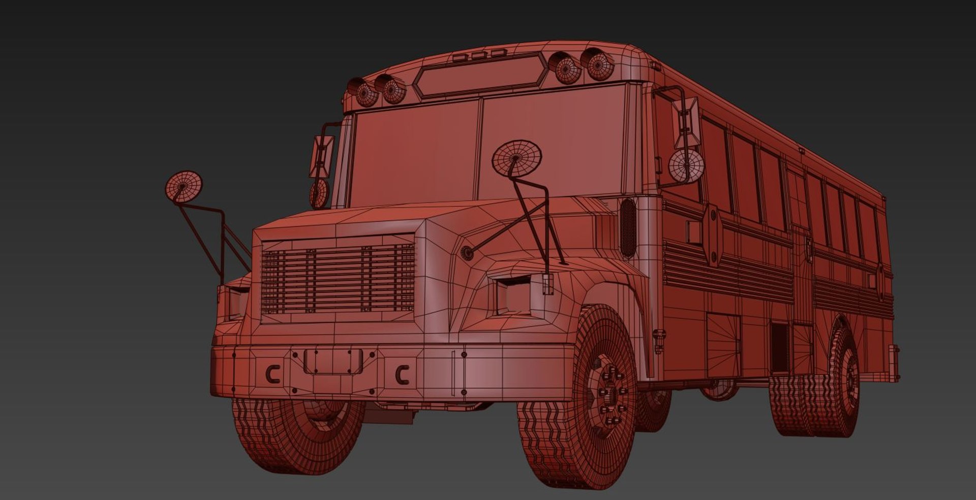 School bus 3D model - TurboSquid 927939