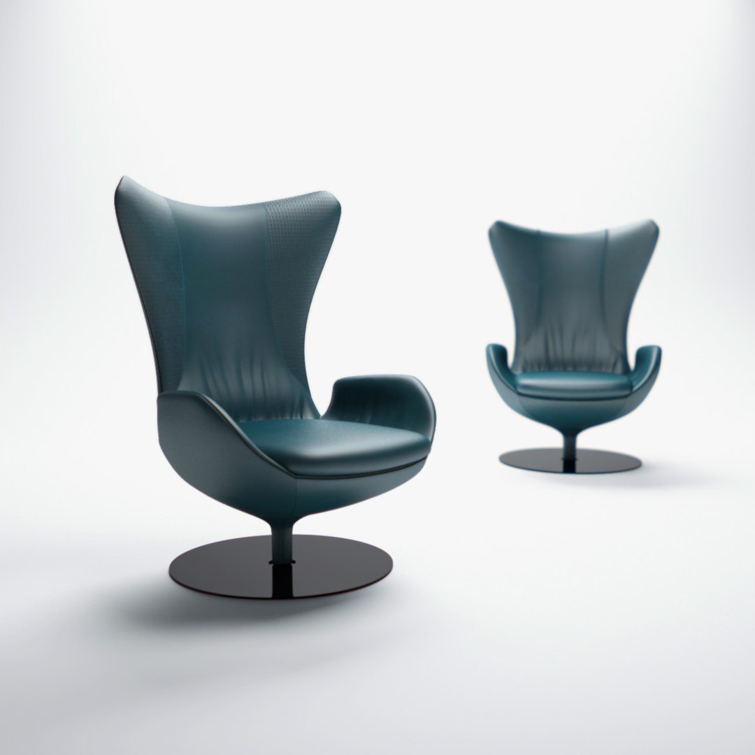 3d Natuzzi-audio-armchair