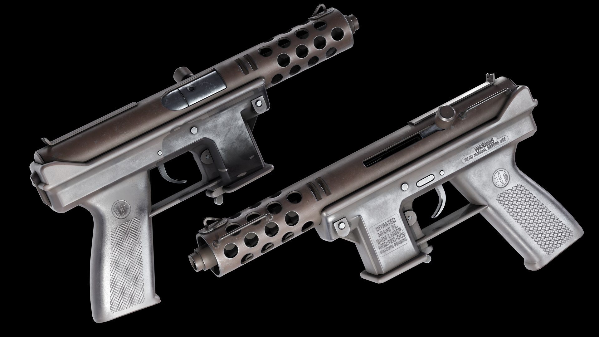 3D TEC 9 Low Poly Model - TurboSquid 2221709