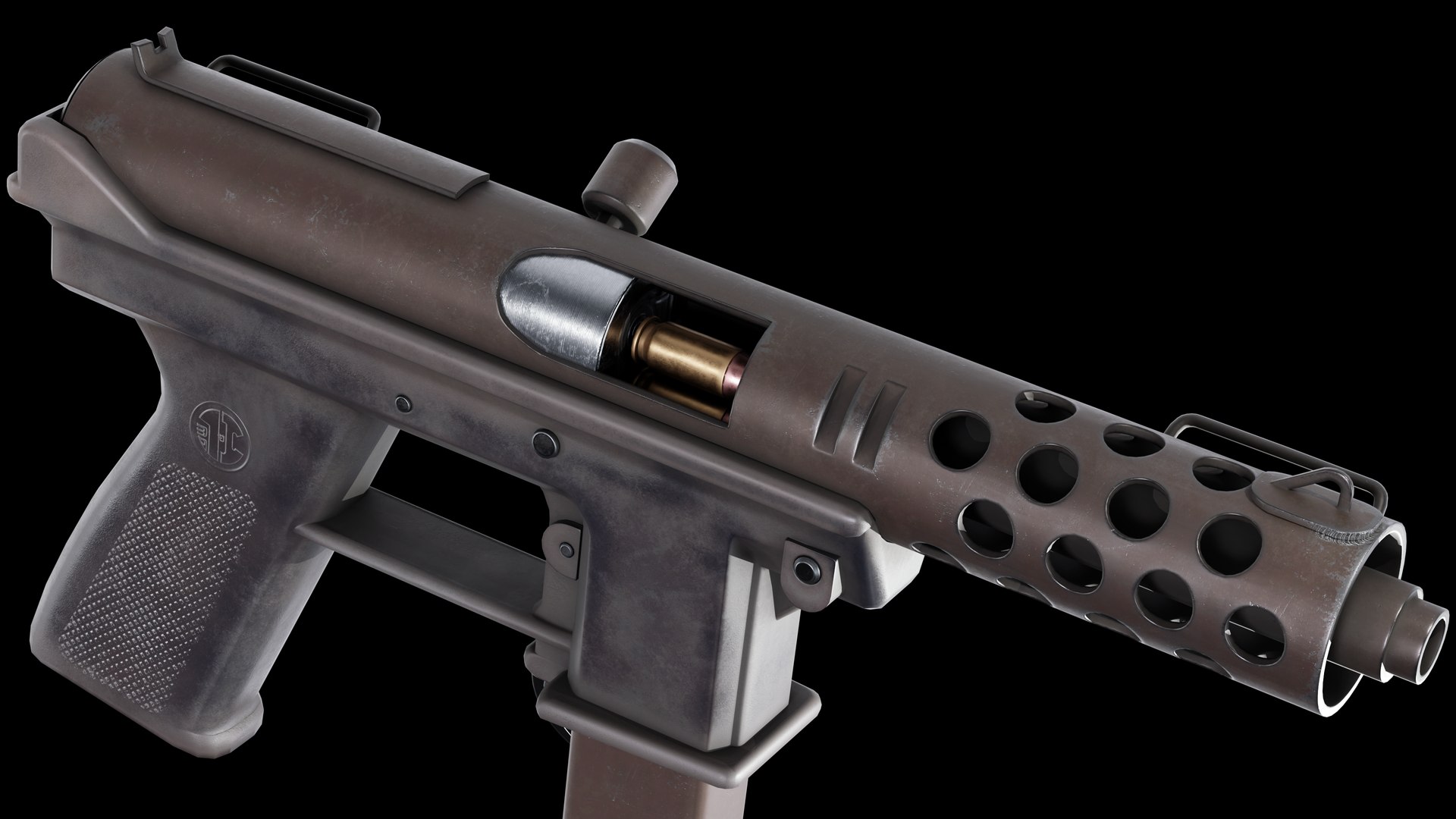 3D TEC 9 Low Poly Model - TurboSquid 2221709