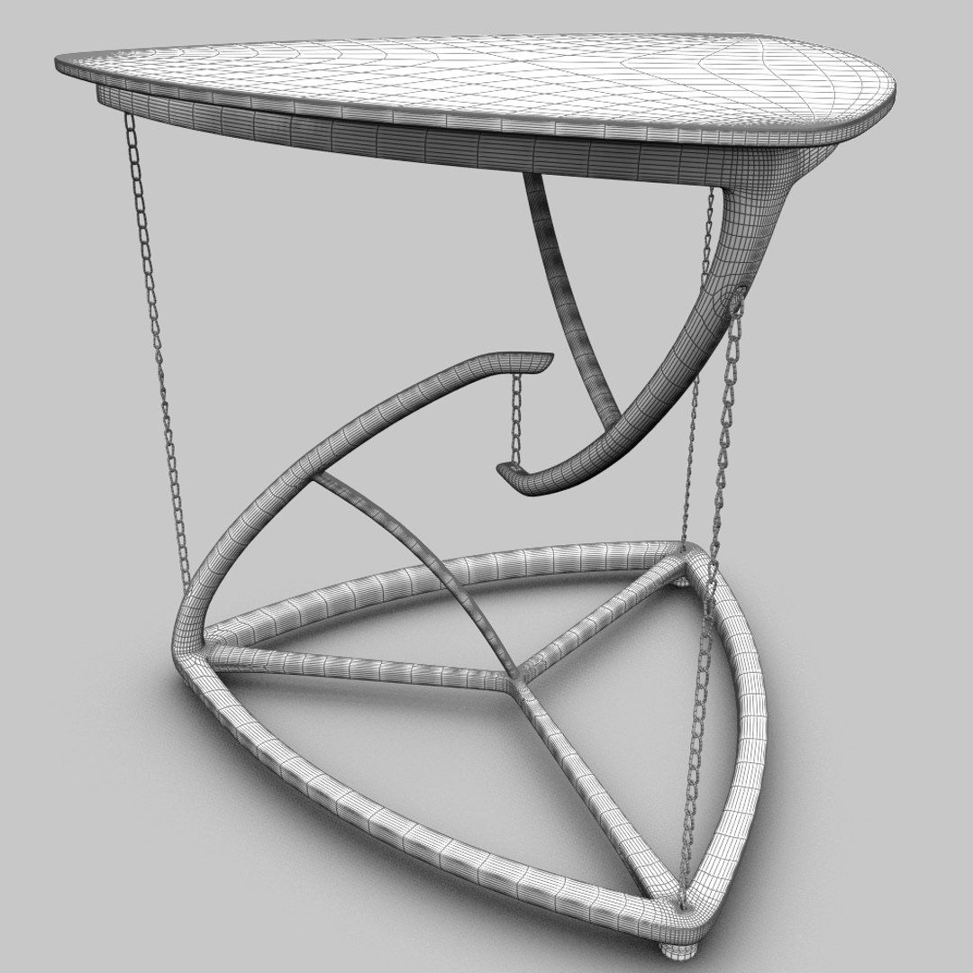 Tensegrity Table 3D Model - TurboSquid 1600692