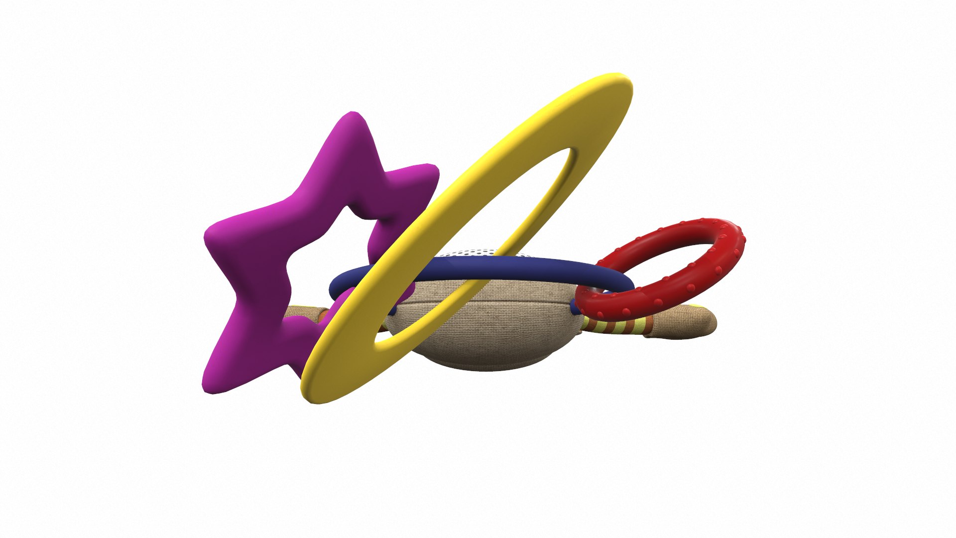 Plush toy bear hanging 2 3D model - TurboSquid 2109520