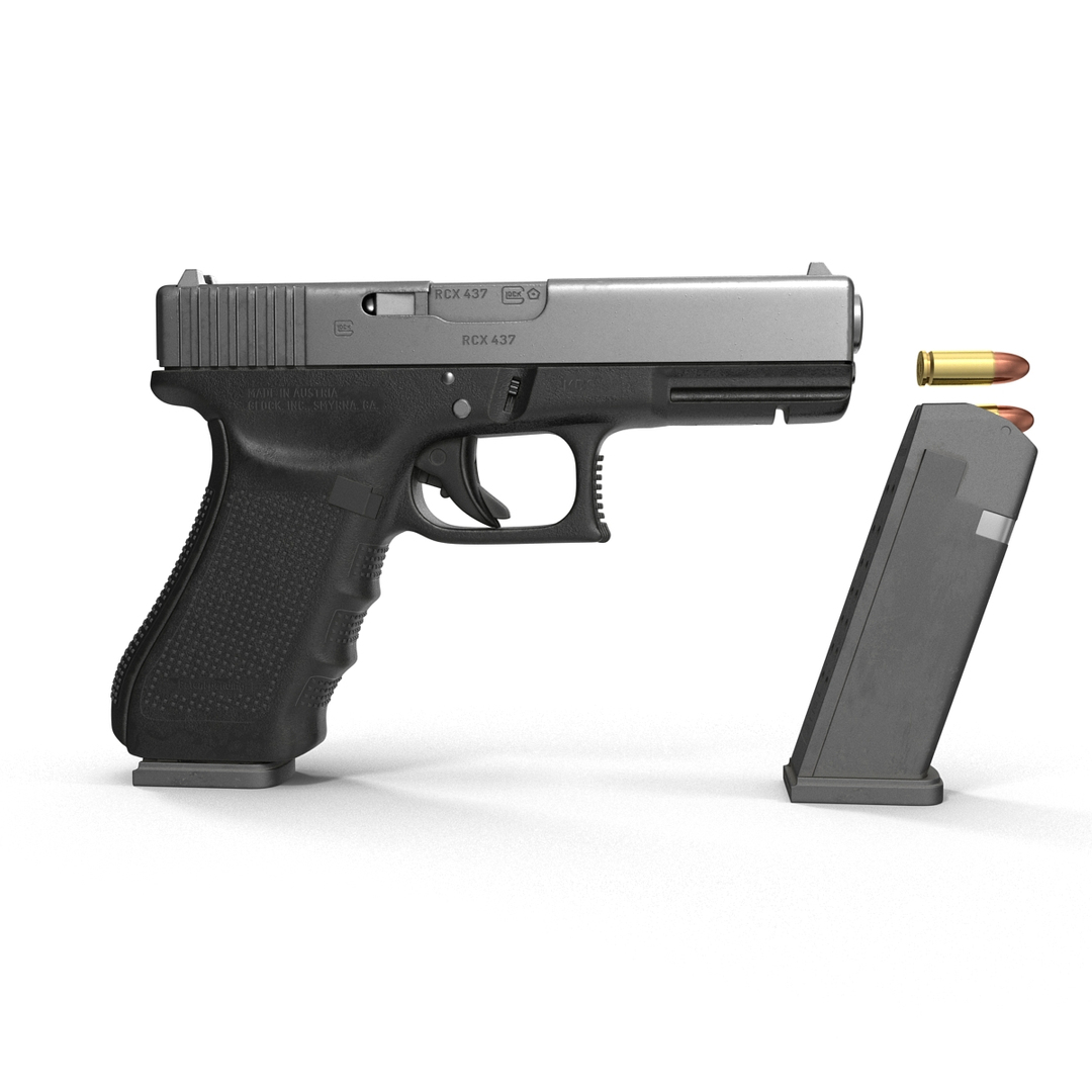Glock Pistols 3D 모델 컬렉션 2 3D 모델 - TurboSquid 946104