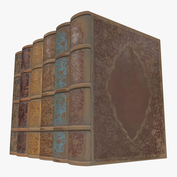old book 3d 3ds