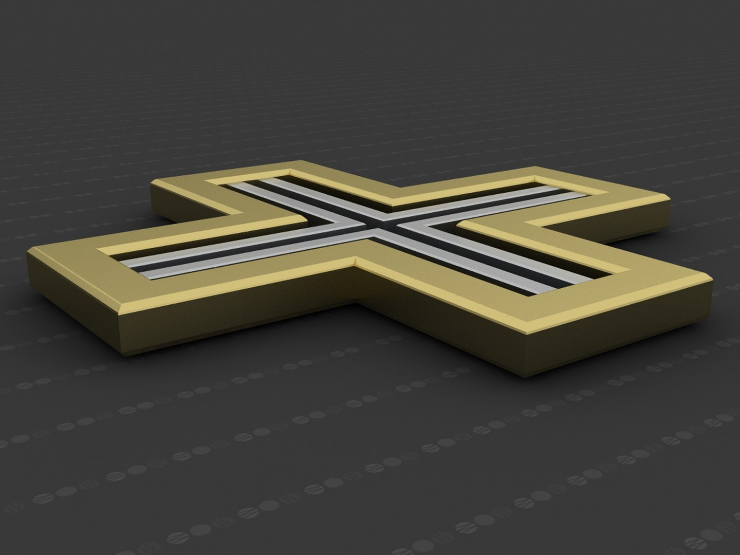 3D Cross - TurboSquid 1474357