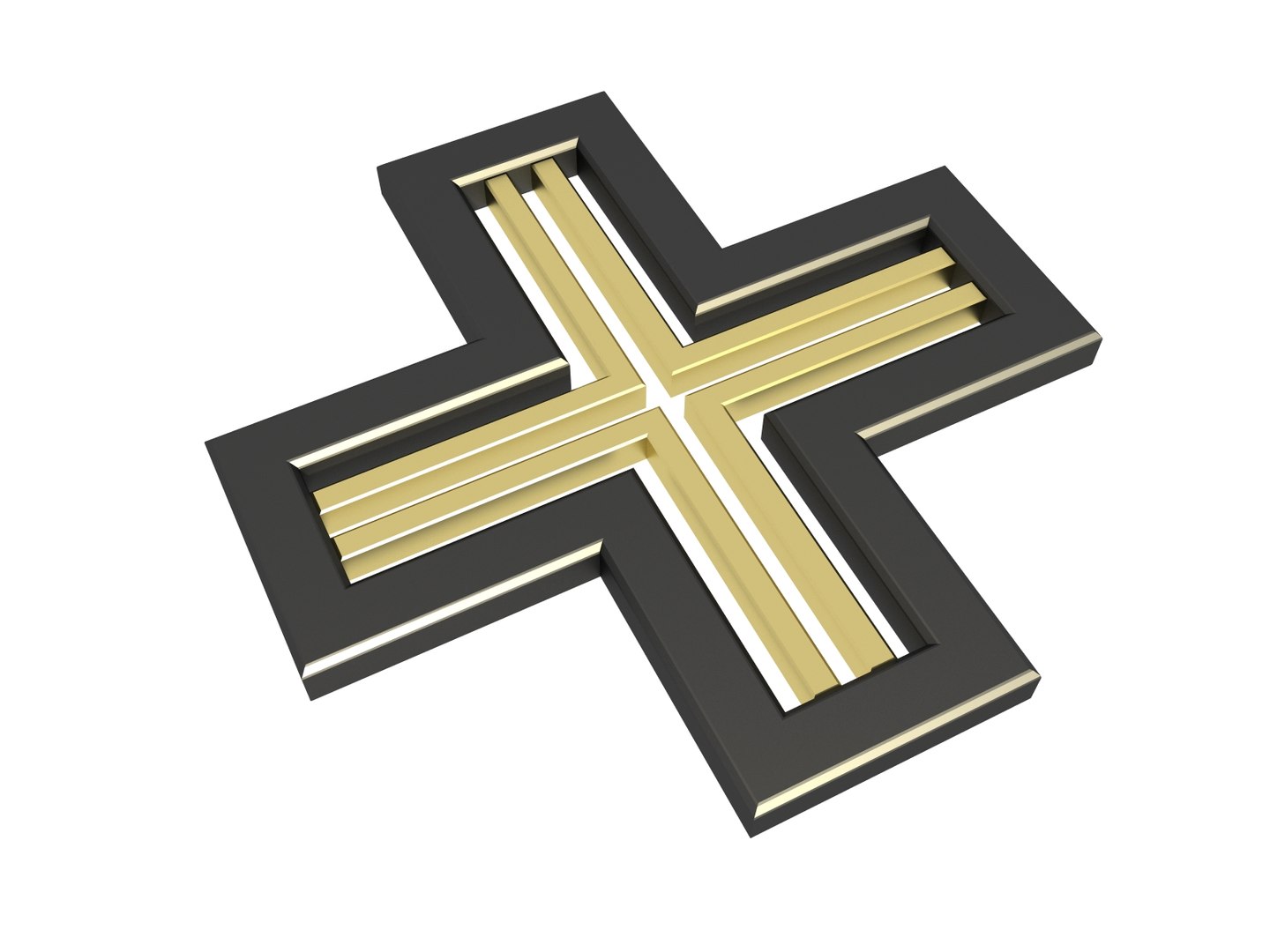 3D Cross - TurboSquid 1474357