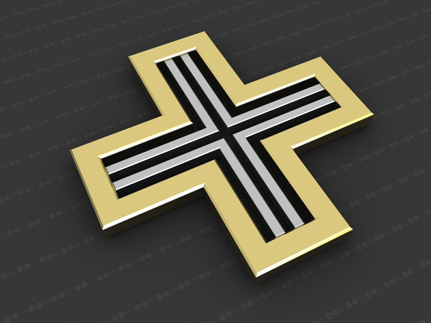 3D Cross - TurboSquid 1474357