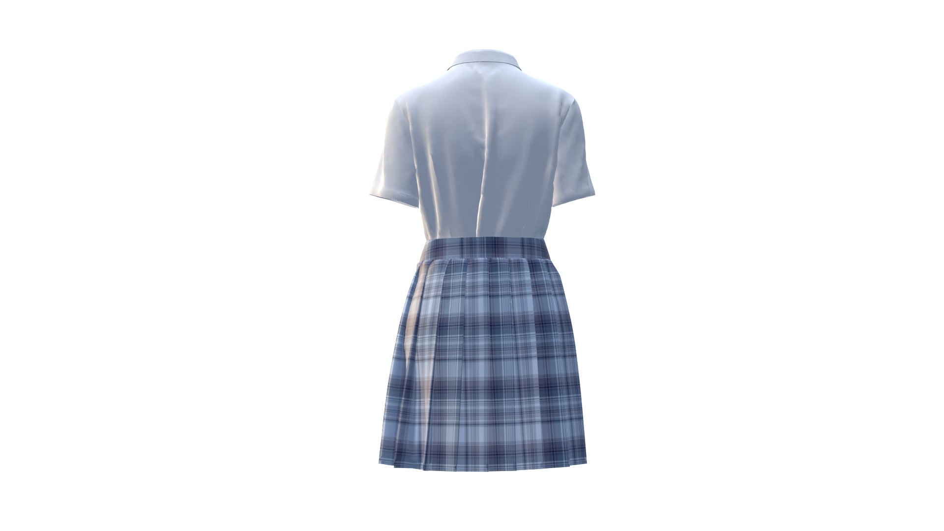 3D School Uniform 3D Model - TurboSquid 2304611