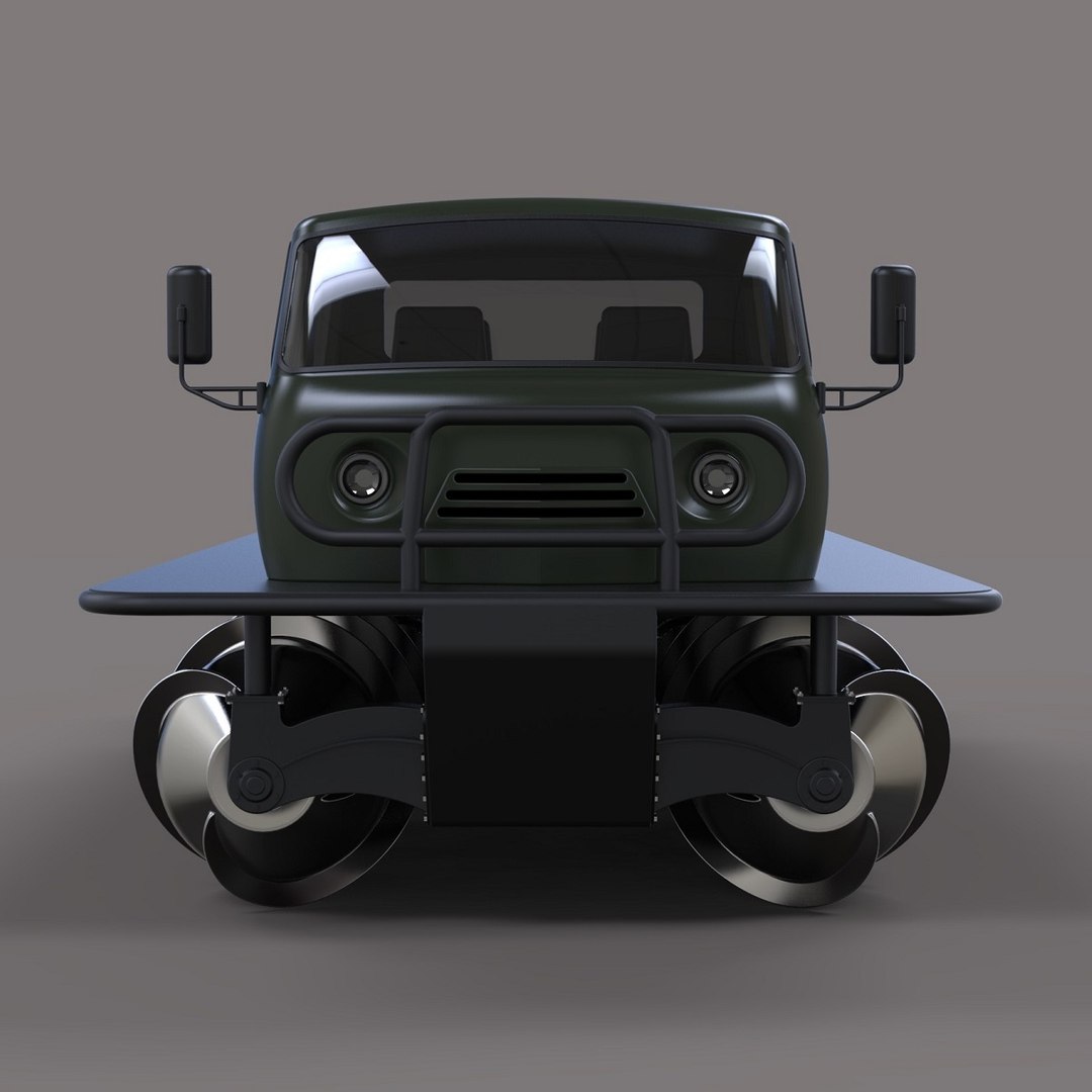 Screw terrain vehicle model - TurboSquid 1635650