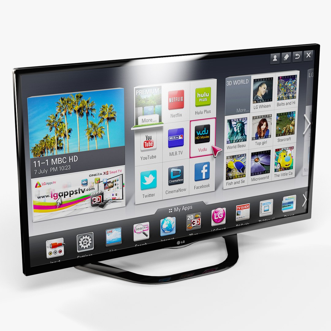 3d Lg 42ln570v Model