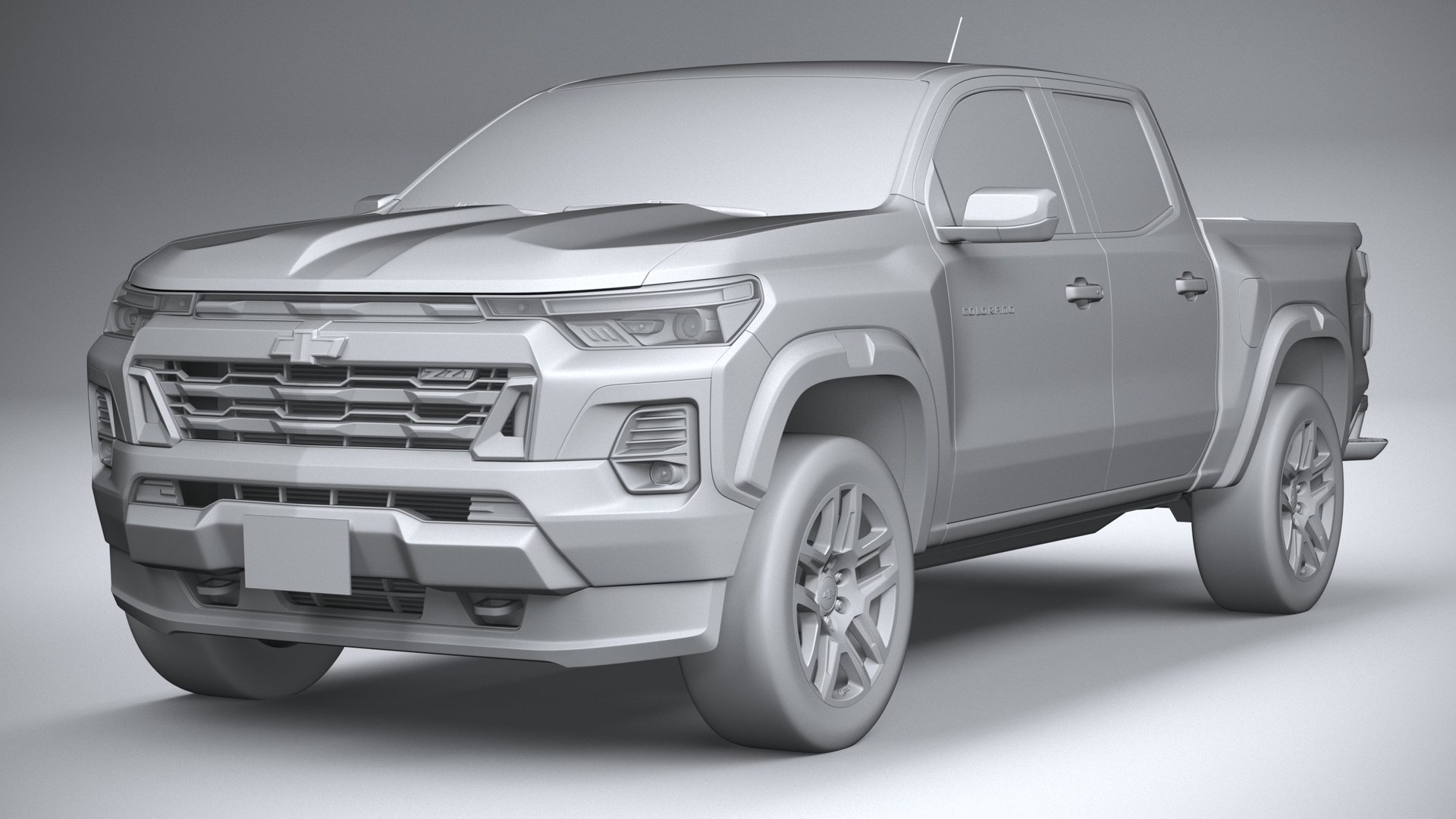 3D Chevrolet Colorado Z71 2023 model - TurboSquid 1962446