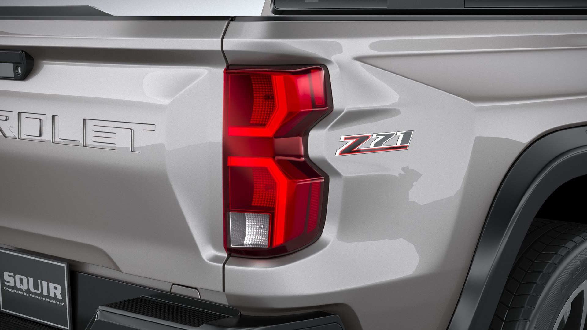 3D Chevrolet Colorado Z71 2023 model - TurboSquid 1962446