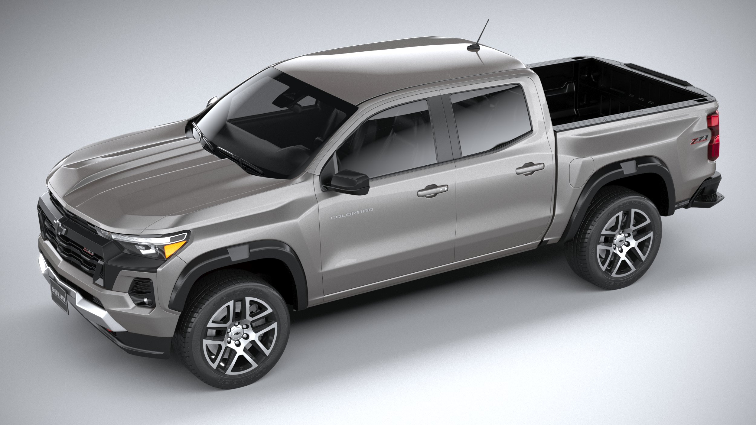 3D Chevrolet Colorado Z71 2023 model - TurboSquid 1962446