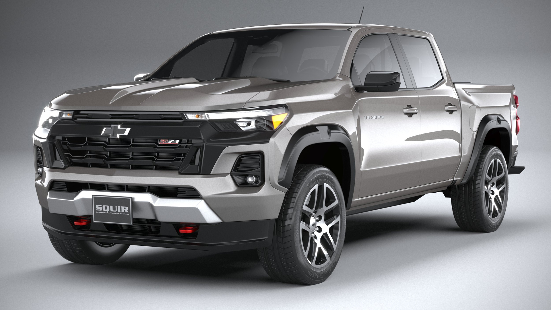 Chevrolet Colorado Z71 2023 Model 3D - TurboSquid 1962446
