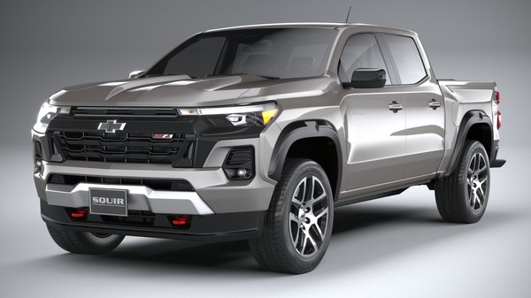 modelo 3d Chevrolet Colorado Z71 2023 - TurboSquid 1962446