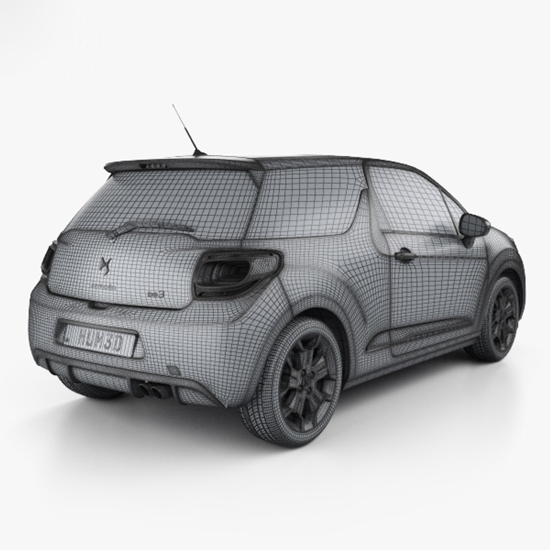 3D Ds3 Ds 3 Model - TurboSquid 1344075