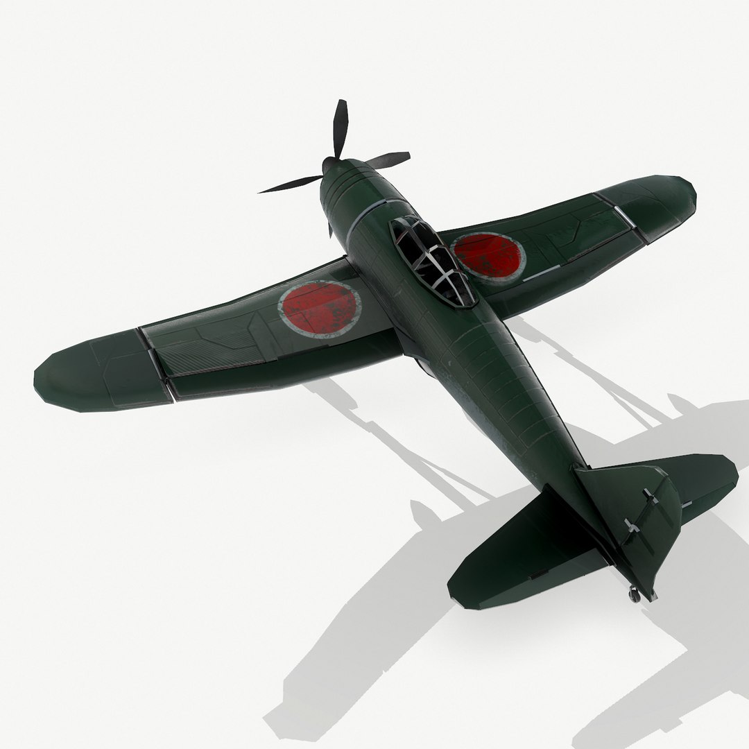 Mitsubishi A7m Reppuu Model - TurboSquid 1237964
