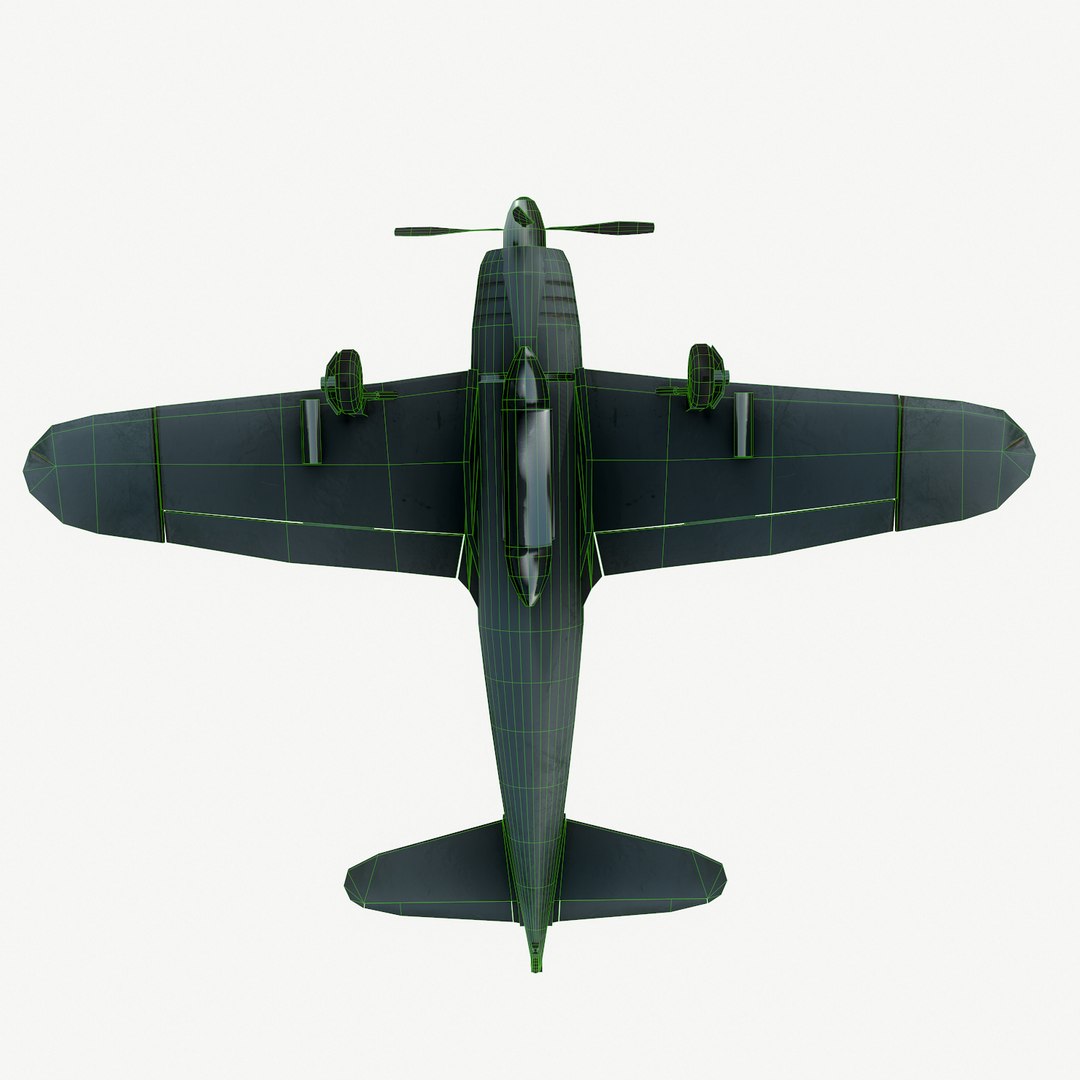 Mitsubishi A7m Reppuu Model - TurboSquid 1237964