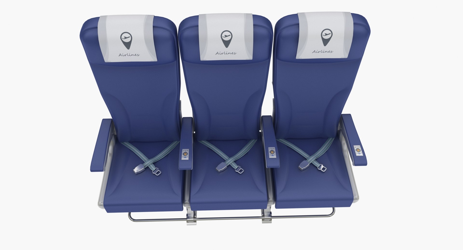 3D Airplane Chair Model - TurboSquid 1343323