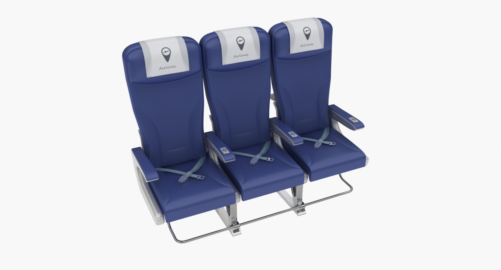 3D Airplane Chair Model - TurboSquid 1343323