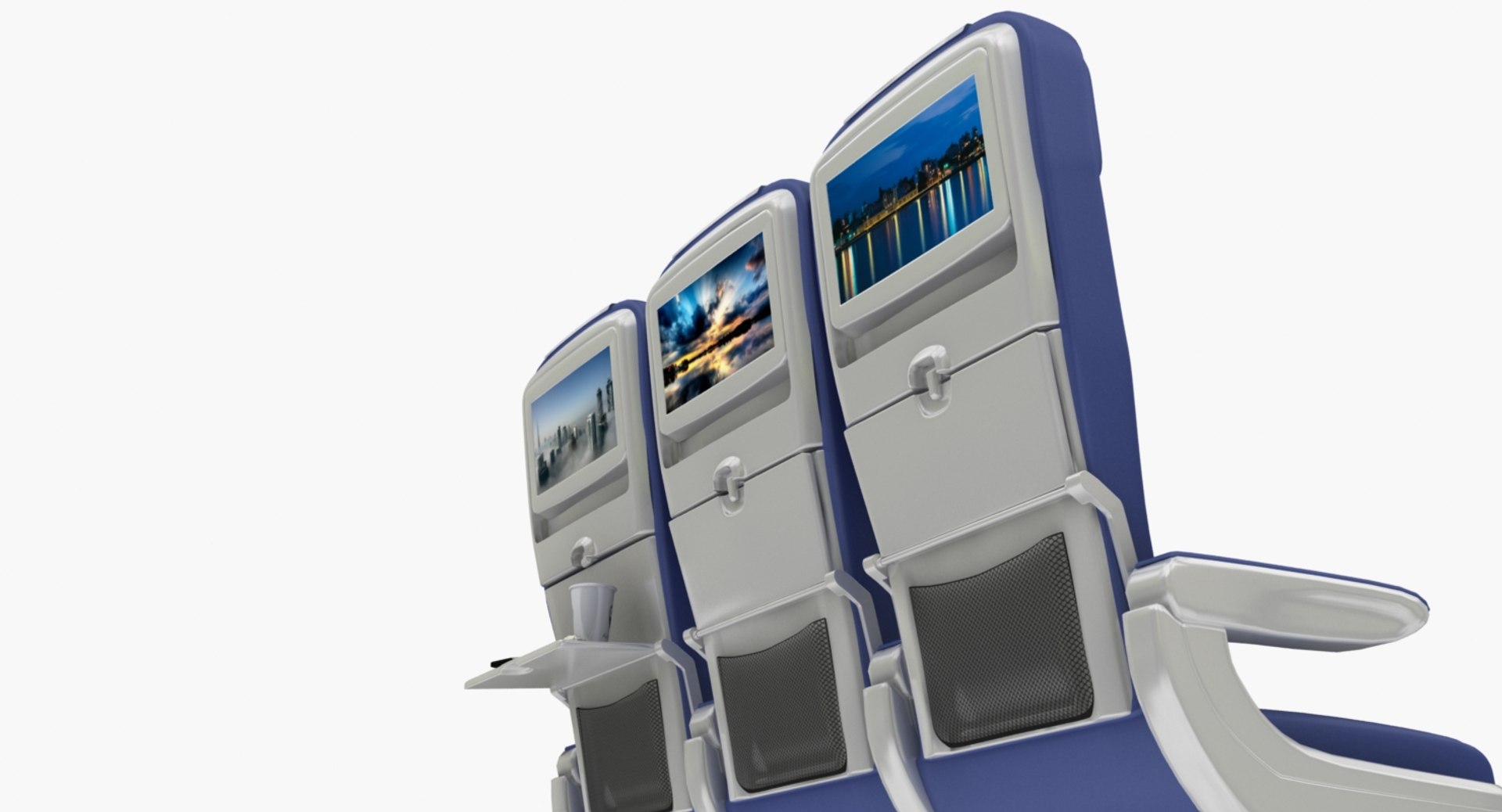3D Airplane Chair Model - TurboSquid 1343323