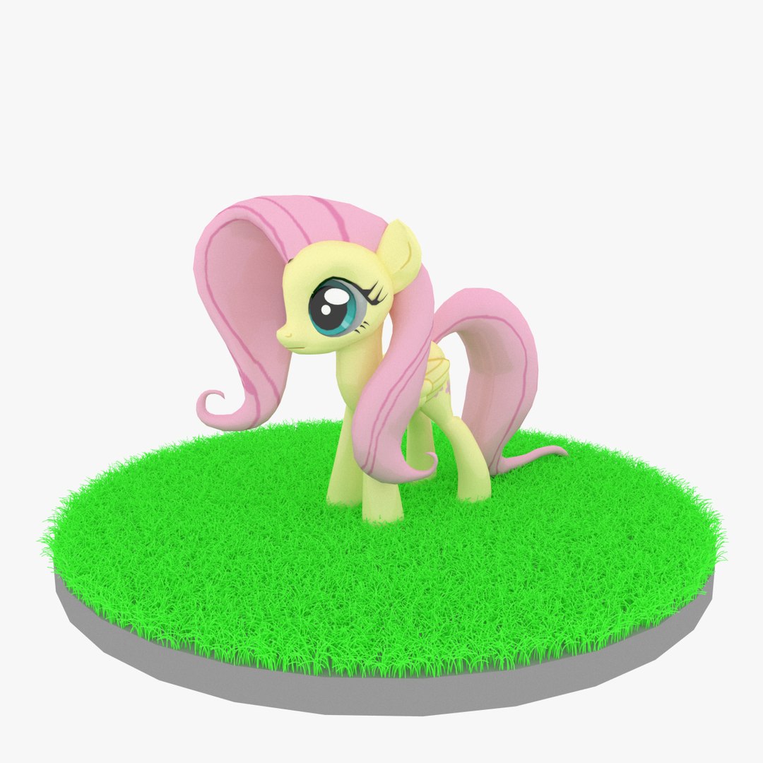 Cartoon Pony Rigged model - TurboSquid 2020030