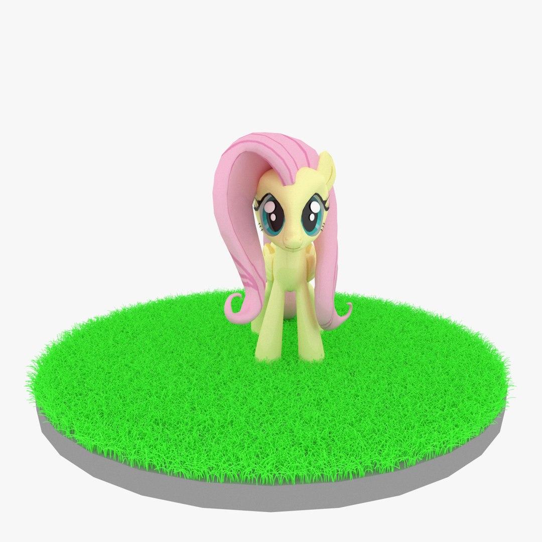 Cartoon Pony Rigged Model - TurboSquid 2020030