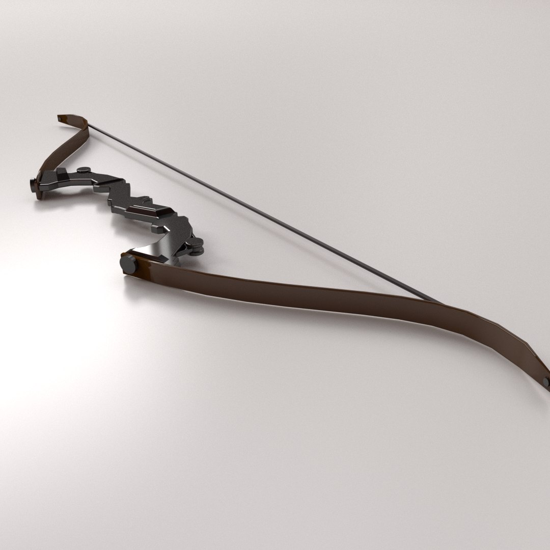 Compound Bow 3D Model - TurboSquid 1543897