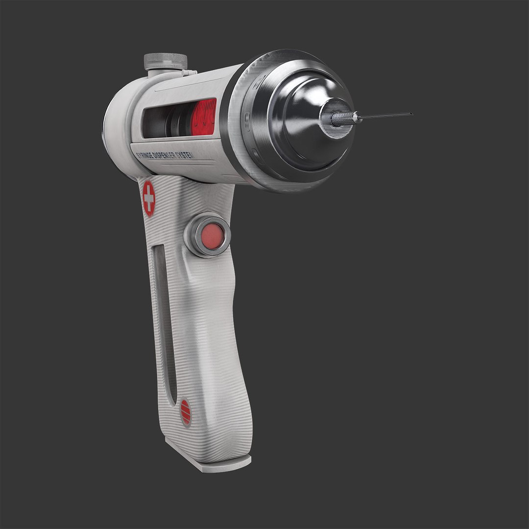 3D Sci-fi Injector Model - TurboSquid 1367381