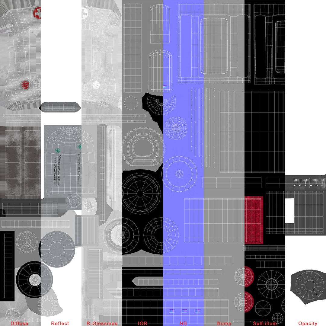 3D Sci-fi Injector Model - TurboSquid 1367381