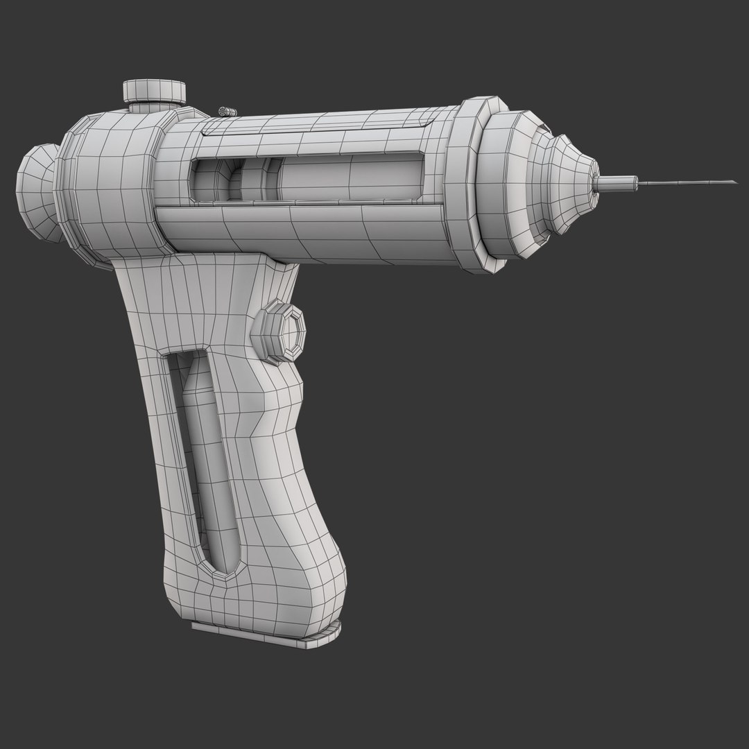 3D Sci-fi Injector Model - TurboSquid 1367381