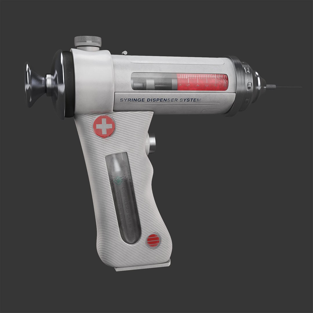 3D Sci-fi Injector Model - TurboSquid 1367381