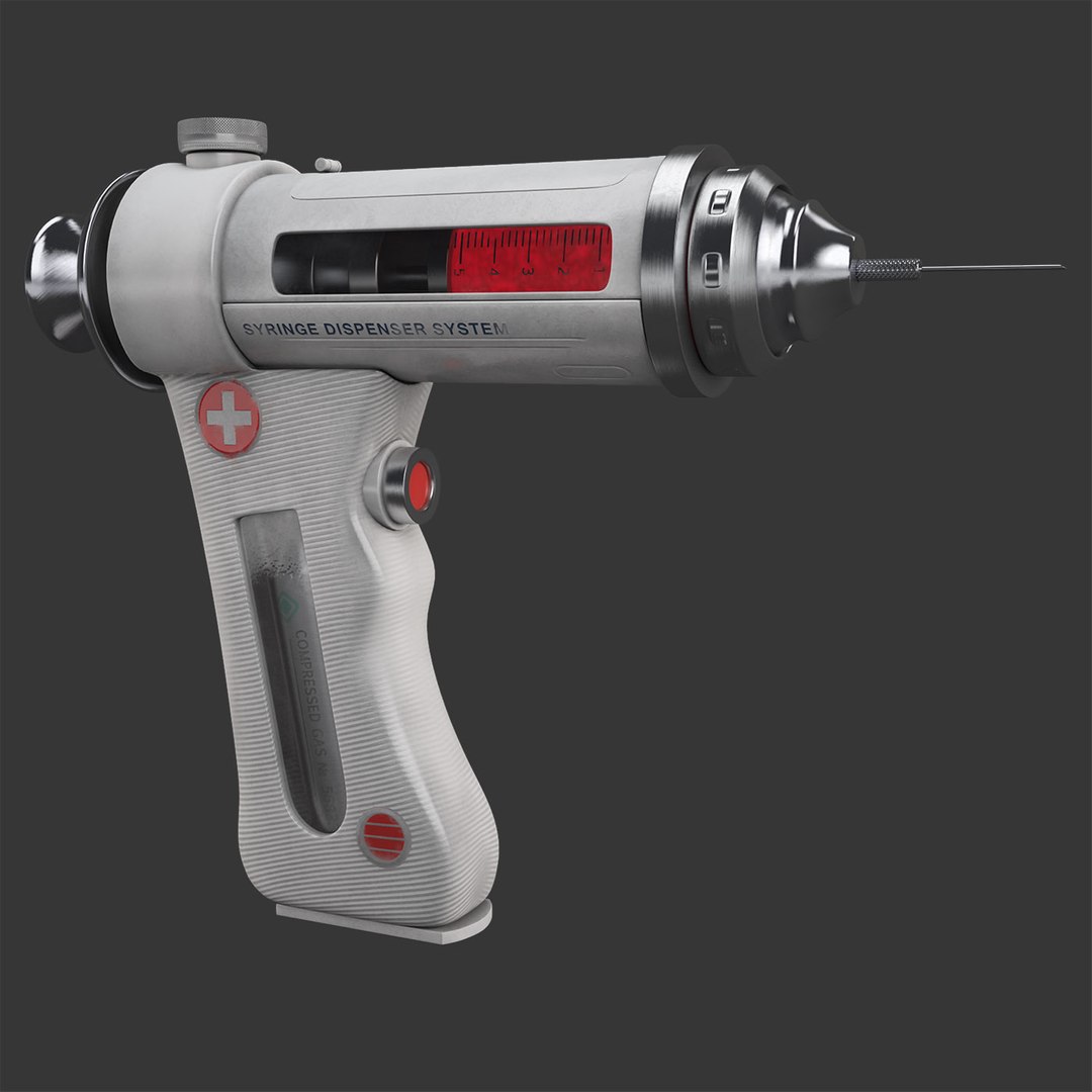 3D Sci-fi Injector Model - TurboSquid 1367381