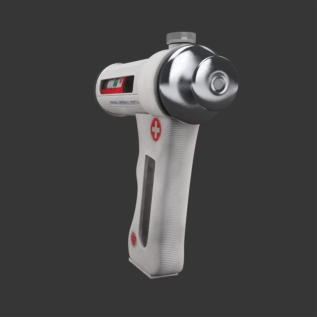 3D Sci-fi Injector Model - TurboSquid 1367381