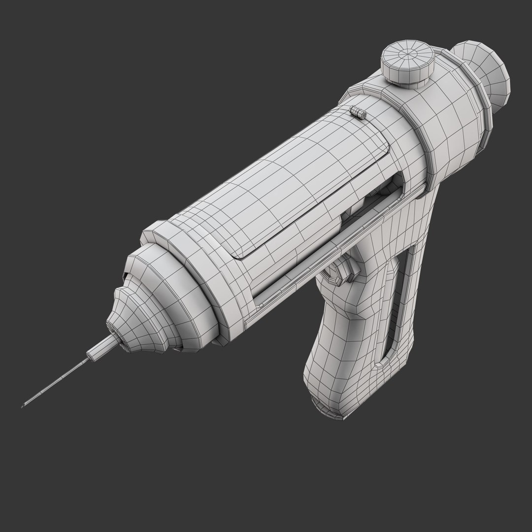 3D Sci-fi Injector Model - TurboSquid 1367381