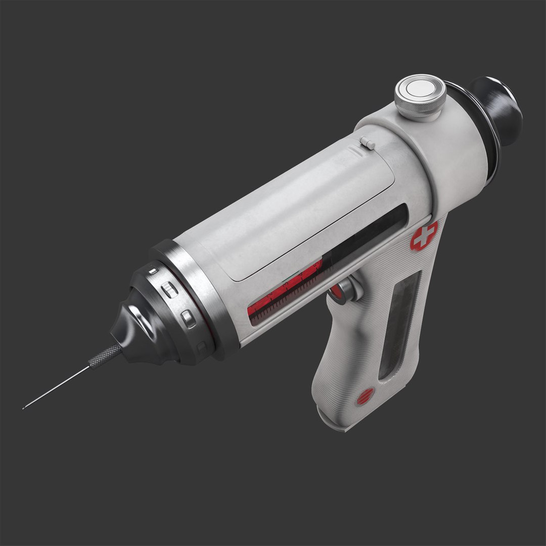 3D Sci-fi Injector Model - TurboSquid 1367381