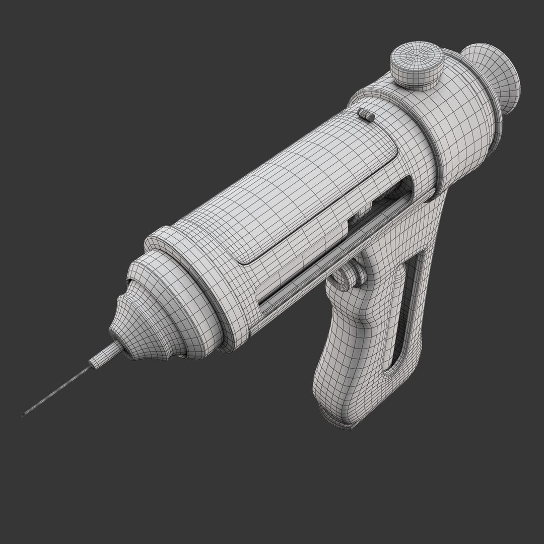 3D Sci-fi Injector Model - TurboSquid 1367381