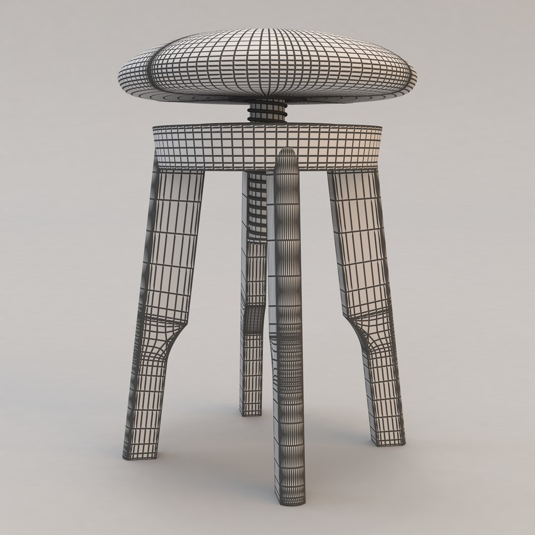 Capella Stool Christian Liaigre 3d Model
