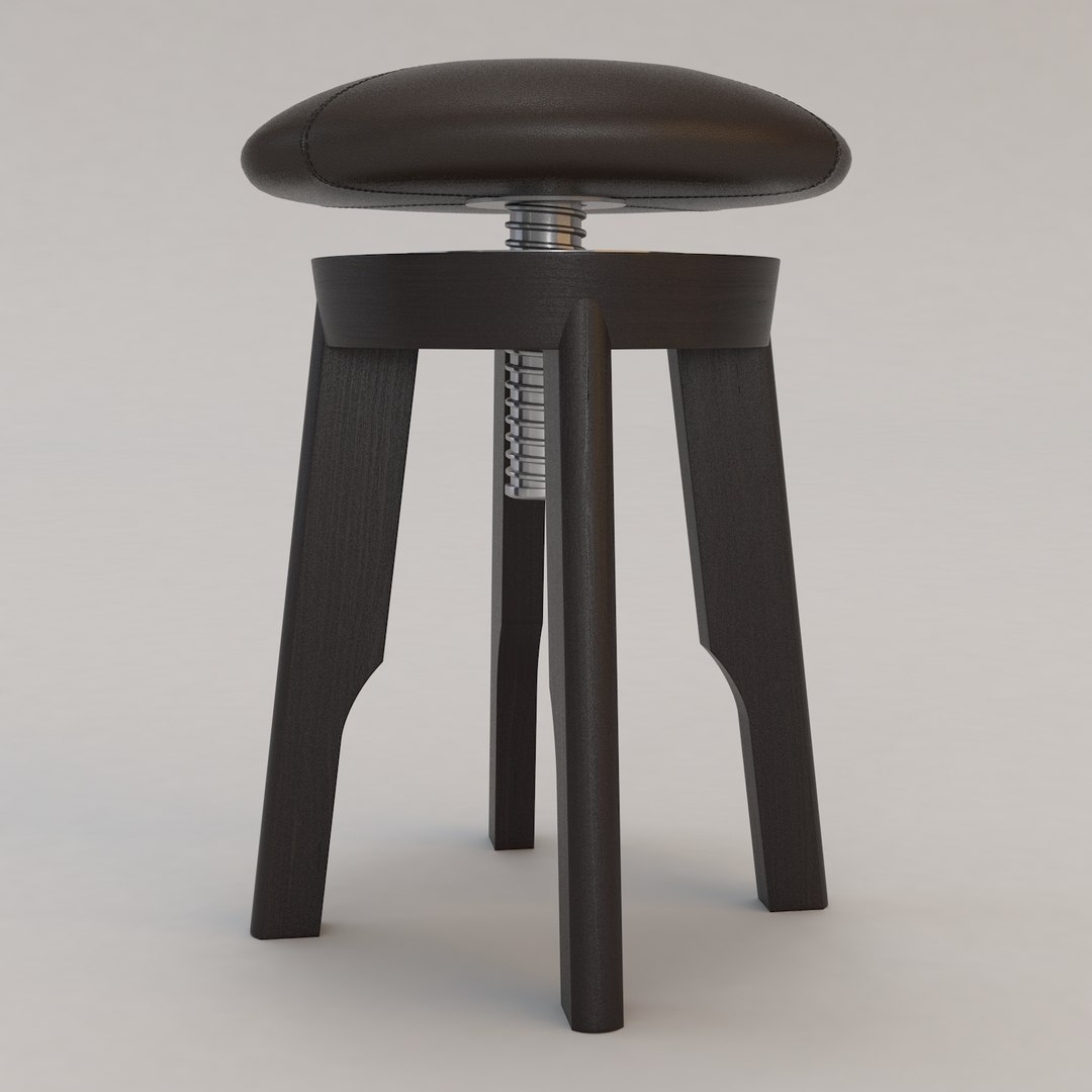 Capella Stool Christian Liaigre 3d Model