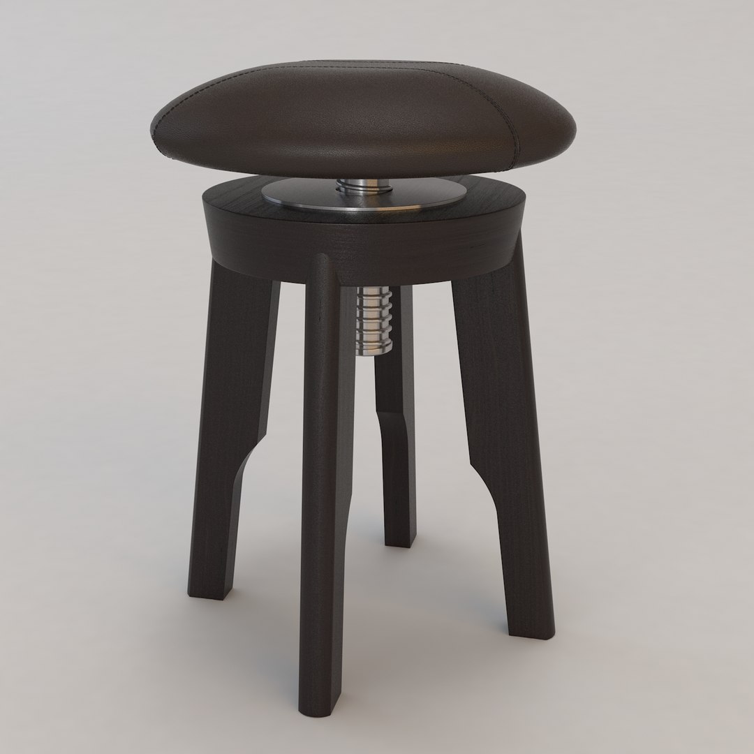 Capella Stool Christian Liaigre 3d Model