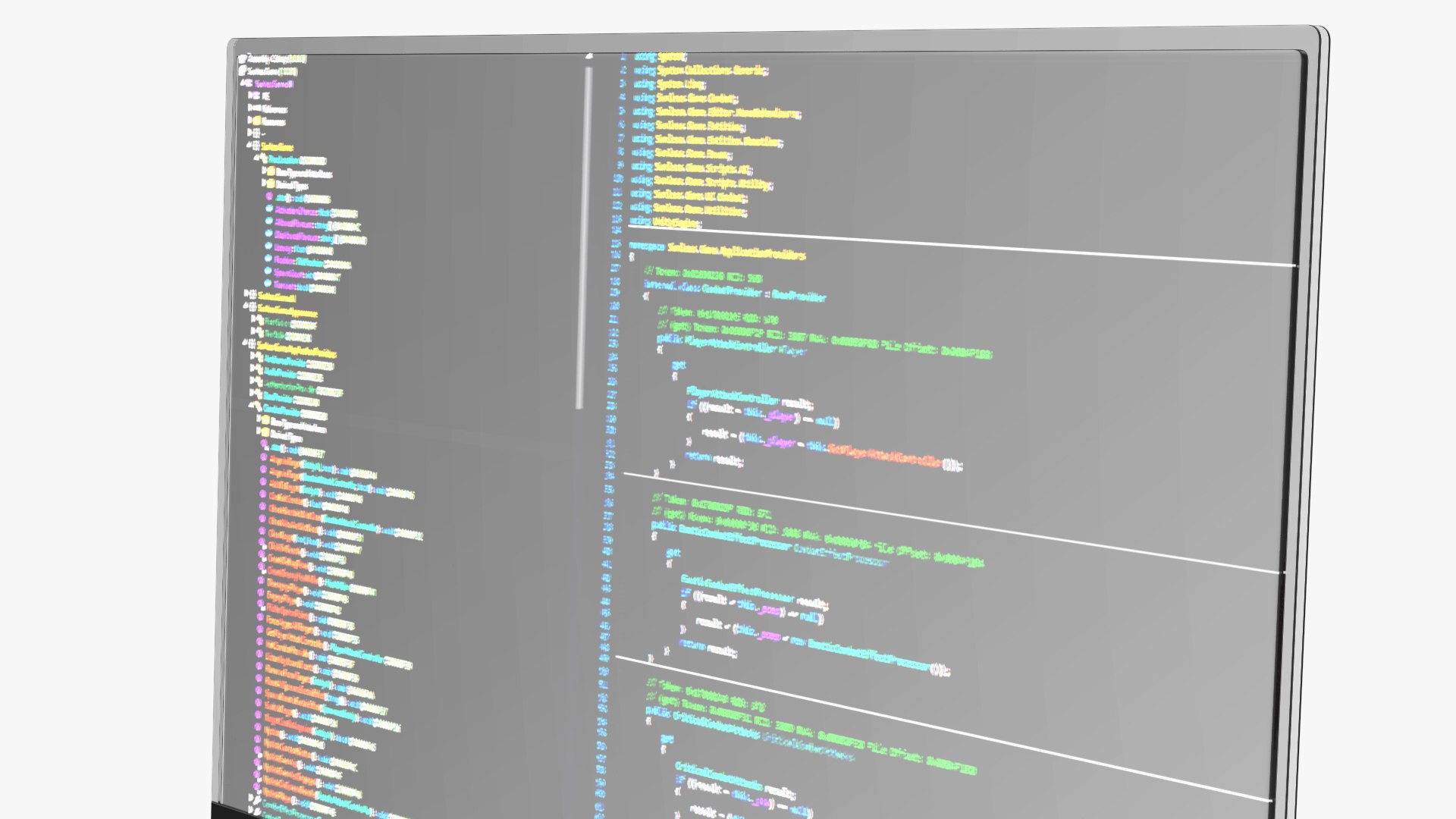 3D Modern Laptop With A Transparent Display - TurboSquid 2221449