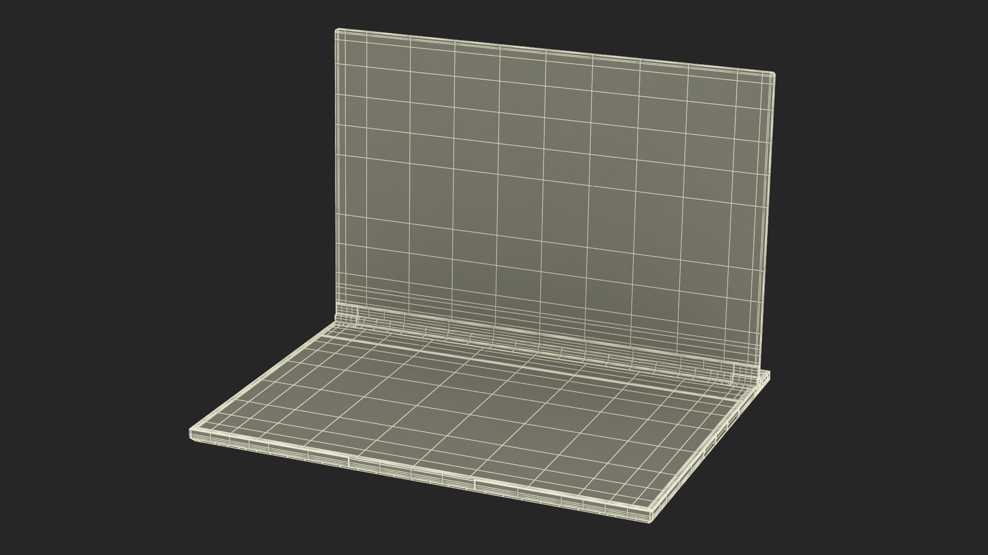 3D Modern Laptop With A Transparent Display - TurboSquid 2221449