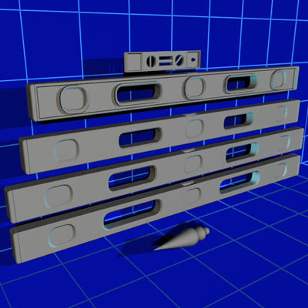 3d Model Levels 01 Stage Construction