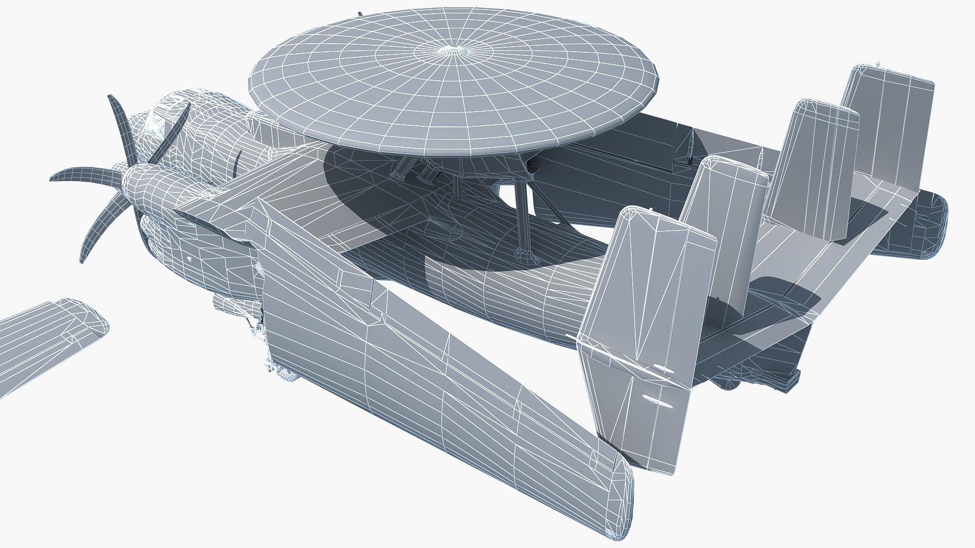 3D Model Chinese Air Force KJ600 - TurboSquid 2182409